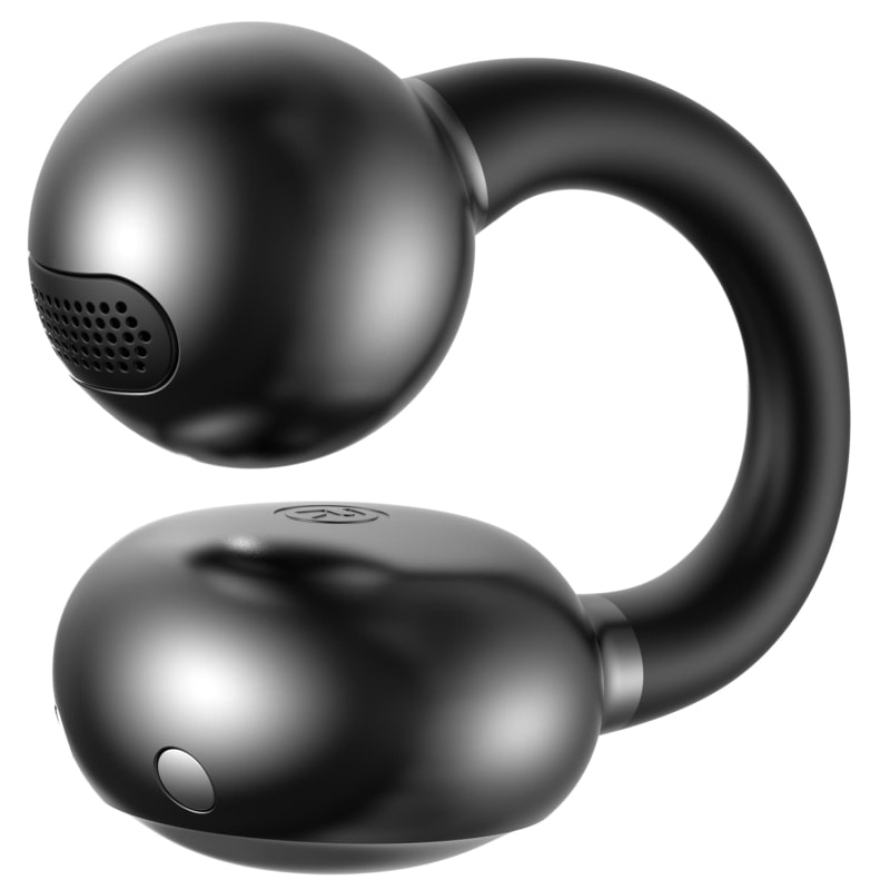 Goodmans Open Ear Clip-On Bluetooth Earphones - Black | B&M