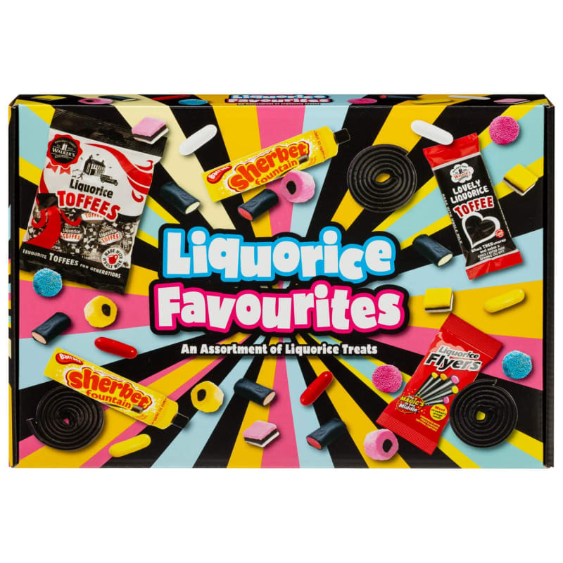 Liquorice Favourites Selection Box 685g | Sweet Boxes | B&M Stores