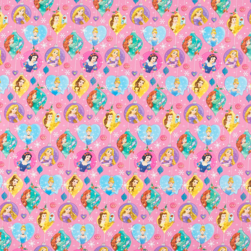 Disney Princess Wrapping Paper 6m | Christmas Wrapping | B&M