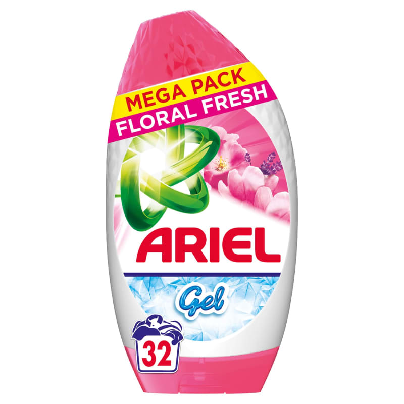 Ariel Gel 32 Washes - Floral Fresh | Laundry Detergent | B&M