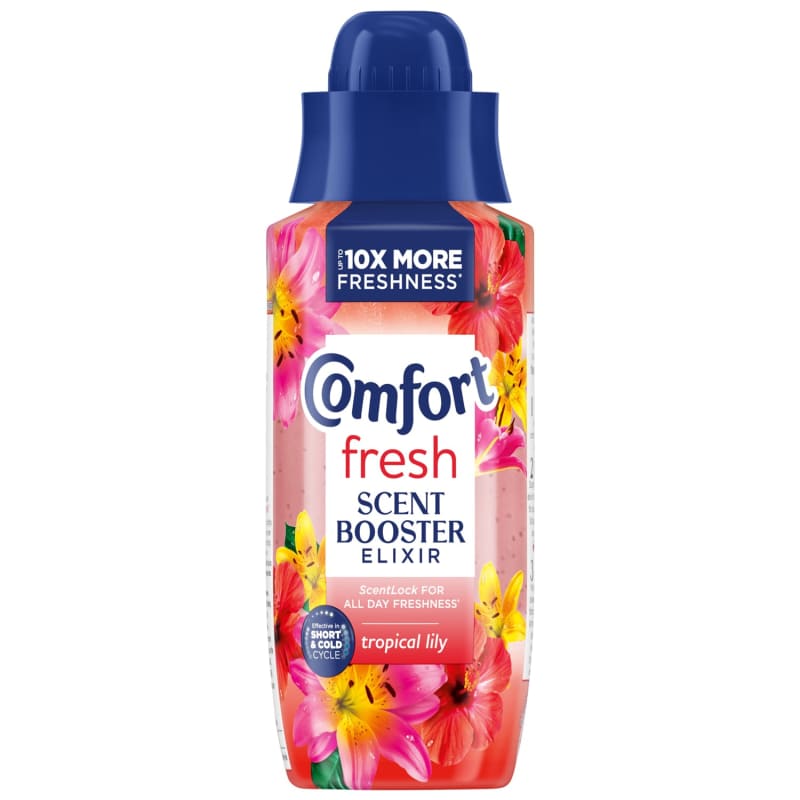 Comfort Fresh Scent Booster Elixir - Tropical Lily | Fabric Conditioner ...