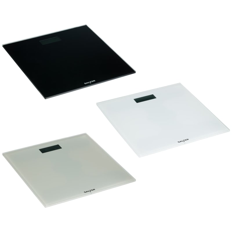 Salter Electronic Bathroom Scales - Black | Bathroom Scales - B&M