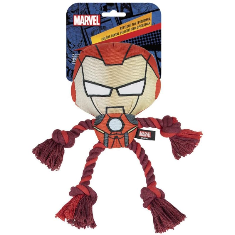 Marvel Rope Arms & Legs Dog Toy - Iron Man | Dog Toy | B&M