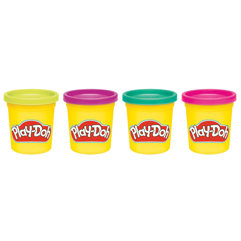 Play-Doh Pots 4pk | Arts & Crafts | B&M