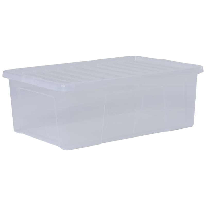 Storage Box with Lid 68L | Storage Boxes | B&M