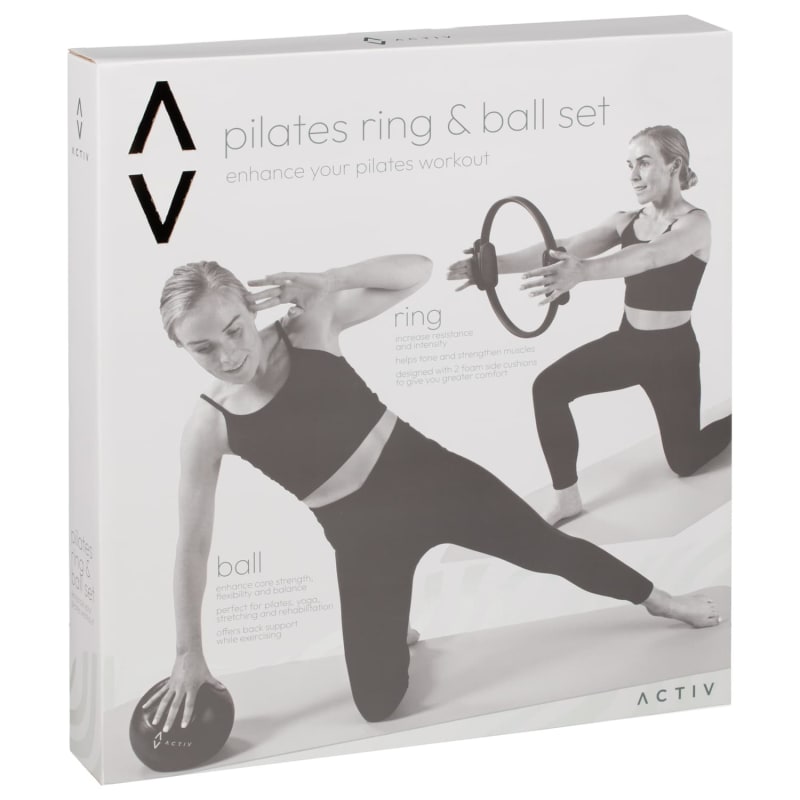 ACTIV Pilates Ring & Ball Set | Fitness Accessories | B&M