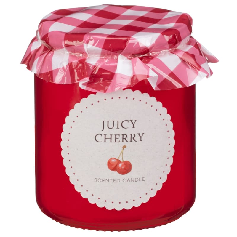 Fruity Jam Scented Candle - Juicy Cherry | Candles | B&M