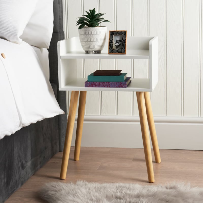 Open Shelf Bedside Table | Bedside Tables | B&M