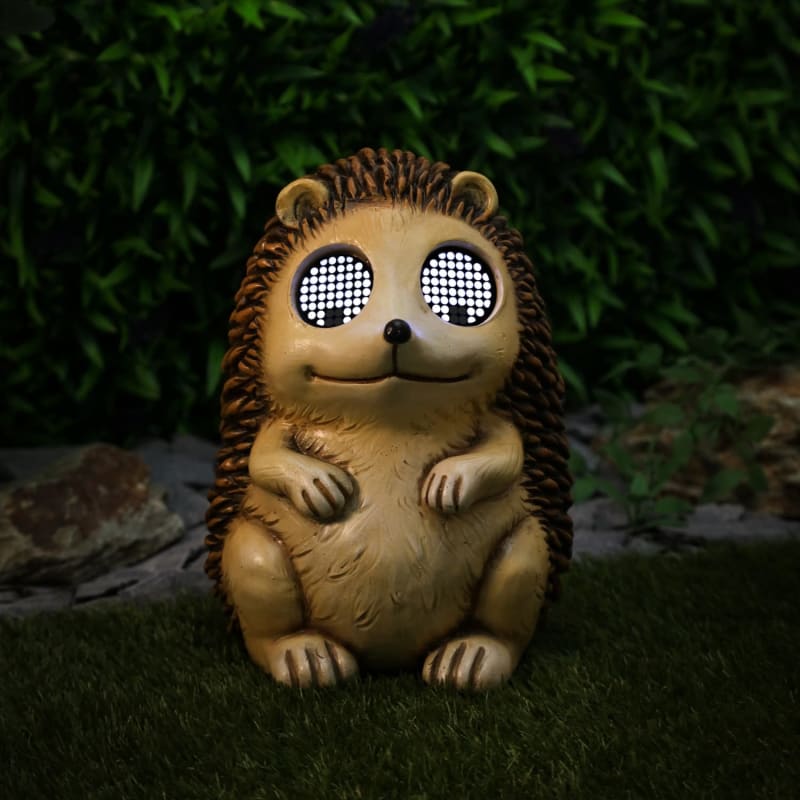 Solar Powered Hedgehog with Moving Eyes | Garden | B&M
