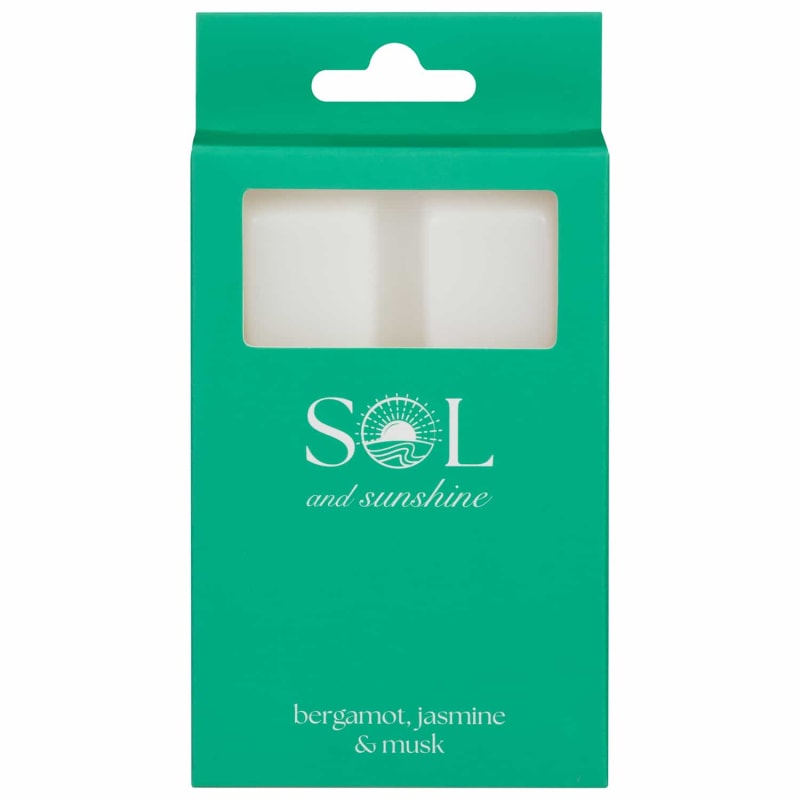 Sol Wax Melts - Bergamot, Jasmine & Musk | Candles | B&M