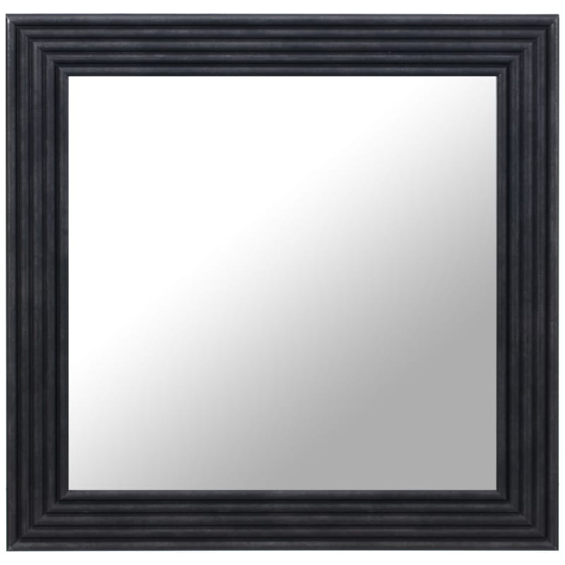 Square Wall Mirror - Black | Home Decor | B&M