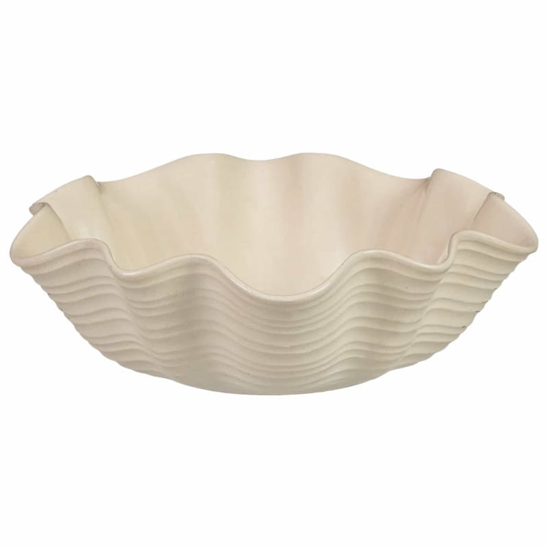 Ceramic Ribbed Dish | Decorative Ornaments | B&M Stores