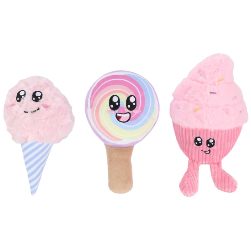 Kawaii Cute Food Pet Toy - Candyfloss | Dog Toys | B&M