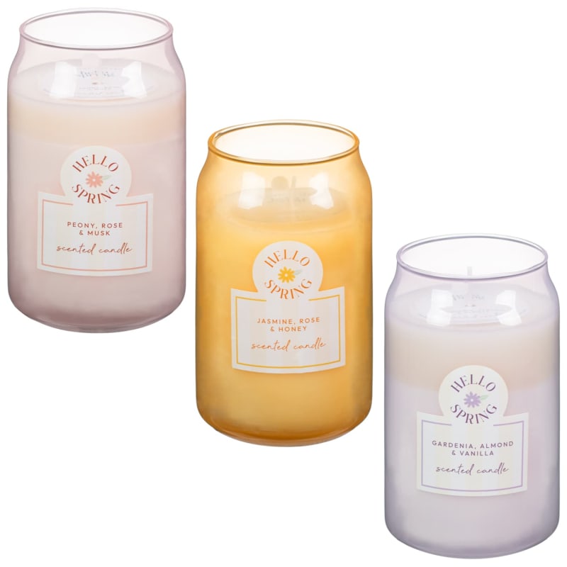 Hello Spring Soda Cup Scented Candle - Peony | Candles | B&M