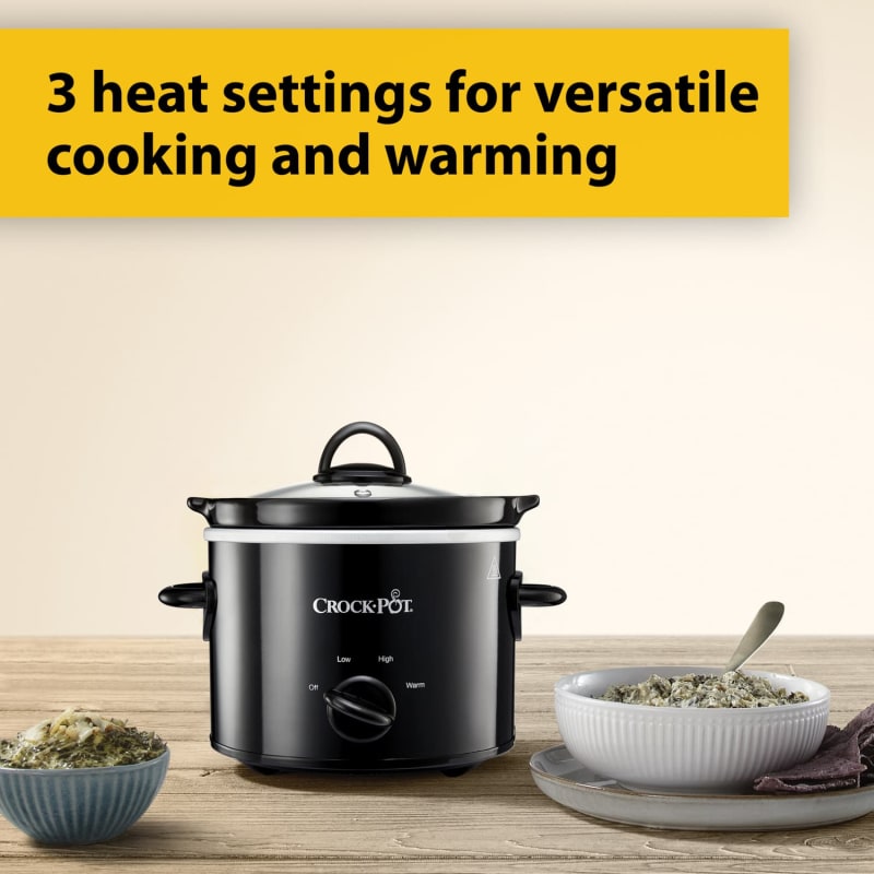 Crockpot Slow Cooker 1.8L | Food Preparation - B&M Stores