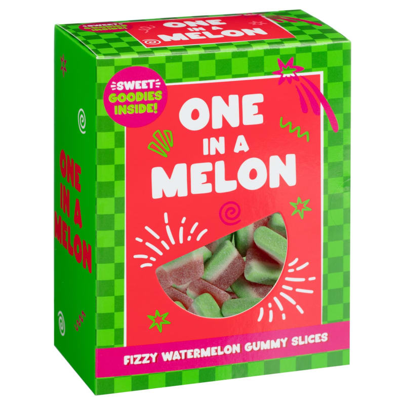 Slogan Sweet Box 90g - One in a Melon | Valentine's Day Sweets | B&M