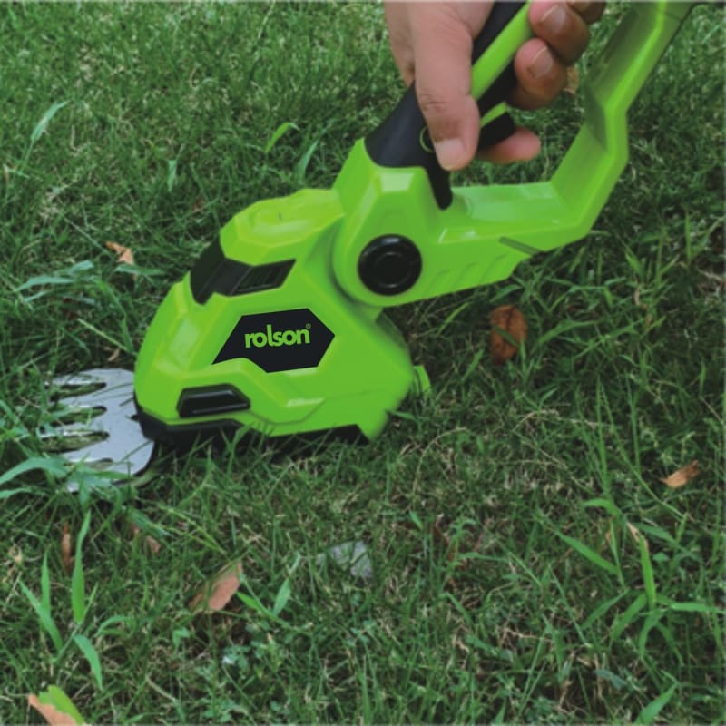 Rolson 2-in-1 Cordless Grass Shear Hedge Trimmer | Garden Power Tools