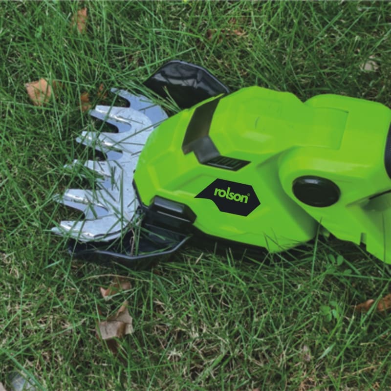 Rolson 2-in-1 Cordless Grass Shear Hedge Trimmer | Garden Power Tools