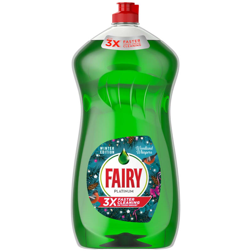 Fairy Platinum Washing Up Liquid 1.25L - Woodland Whispers | Washing Up ...