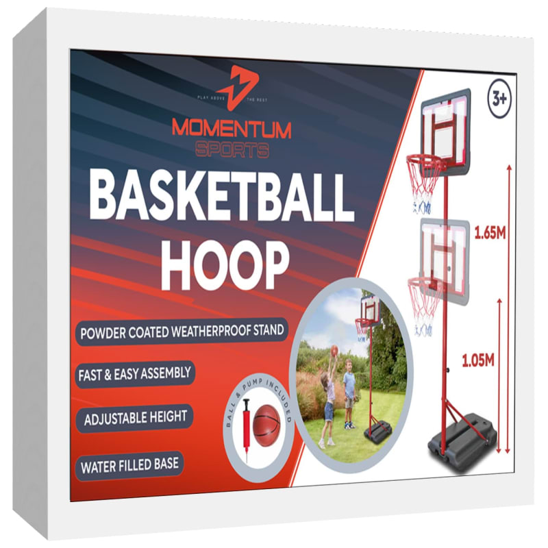 Momentum Sports Basketball Hoop l Outdoor Toys - B&M