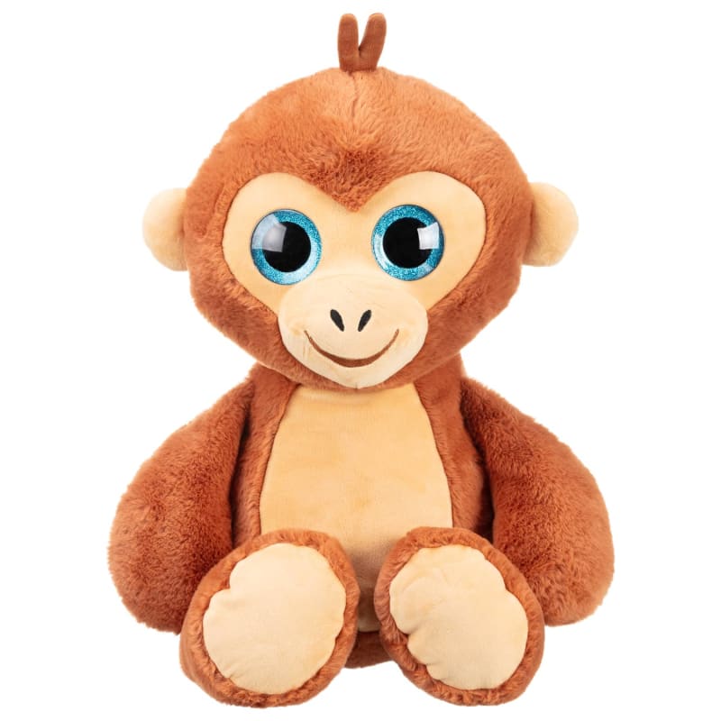 Large Eyes Alive Jungle Plush - Monkey | Soft Toys | B&M