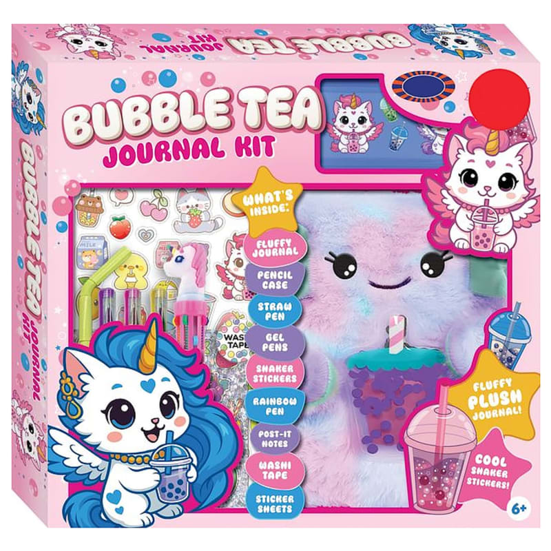 Bubble Tea Journal Kit | Kids' Stationery | B&M