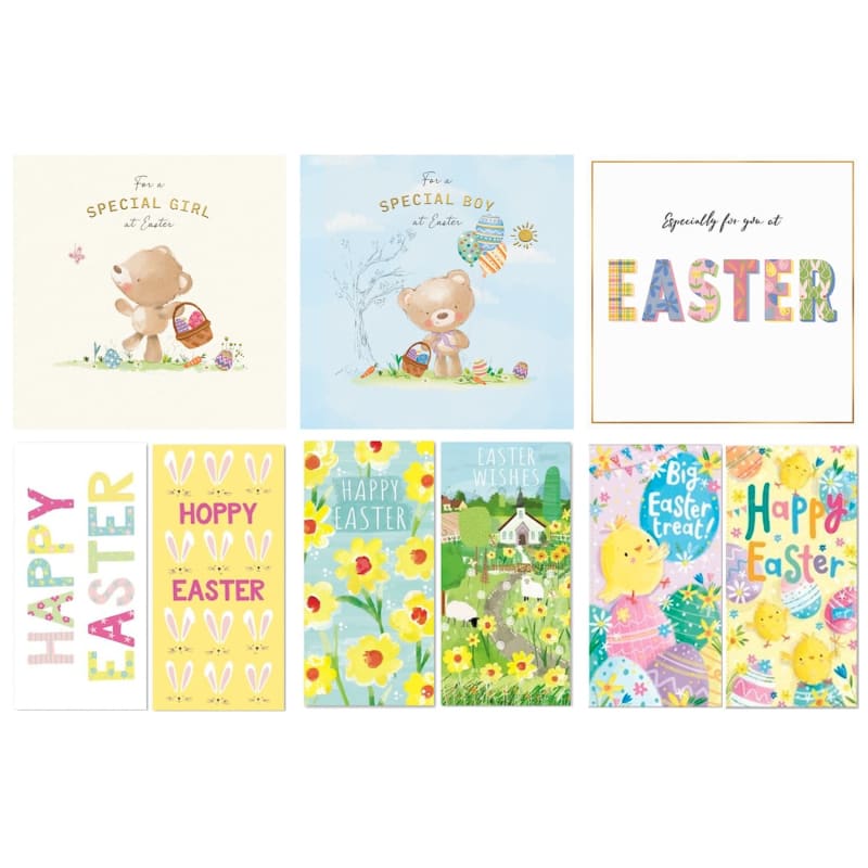 Easter Cards 2pk - Daffodils | Greetings Cards - B&M Stores