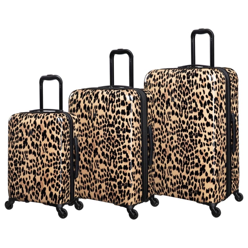 Leopard Print Hard Shell Cabin Case 55cm | Luggage | B&M