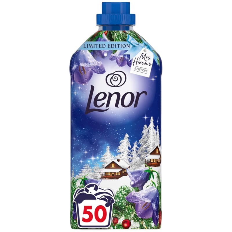 Mrs Hinch's Alpine Escape Lenor Fabric Conditioner 50W - Bluebells ...