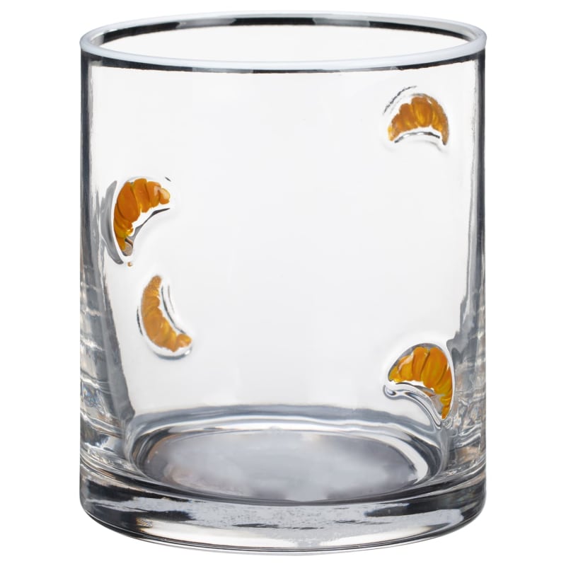 Embossed Croissant Tumbler Glass | Tableware | B&M