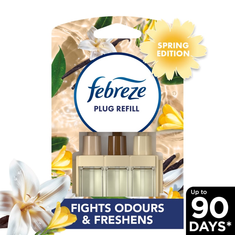 Febreze 3Volution Plug In Refill - Sun-Kissed Vanilla | B&M