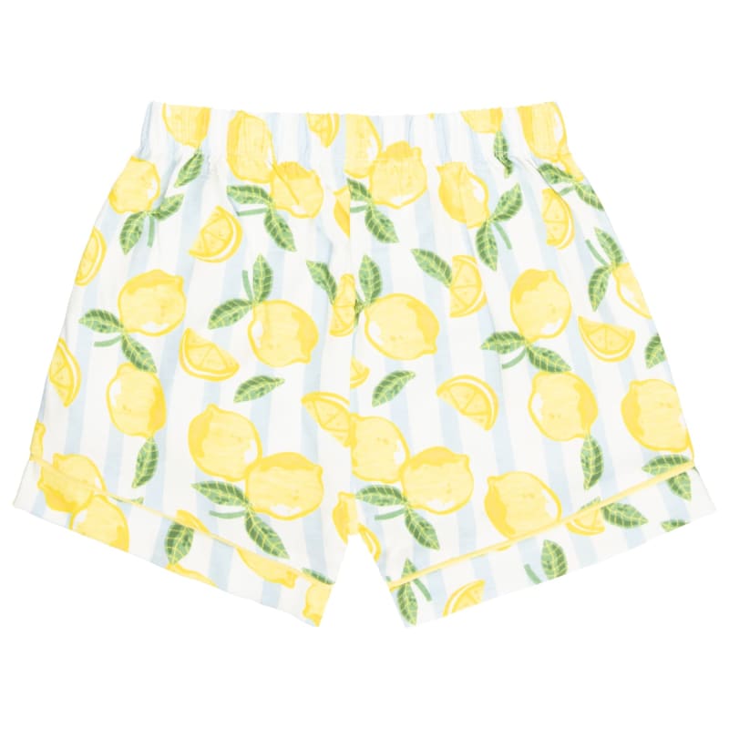Ladies' Button Up Pyjamas - Lemon | Clothing | B&M