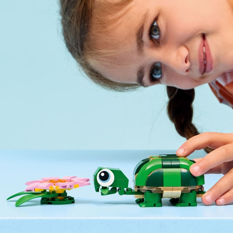 LEGO Creator 3 in 1 Turtle with a Waterlily | LEGO Playsets | B&M