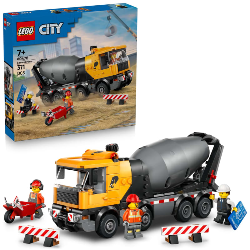 LEGO City Cement Mixer 60478 | LEGO | B&M