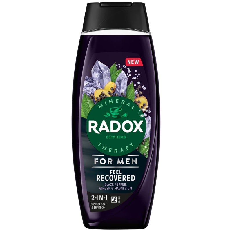 Radox Men Feel Recovered 2-in-1 Shower Gel 450ml | Shower Gel | B&M