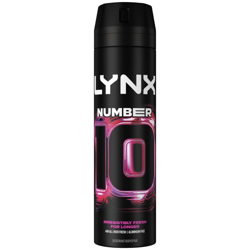 Lynx FIFA Number 10 Body Spray 200ml | Deodorant | B&M