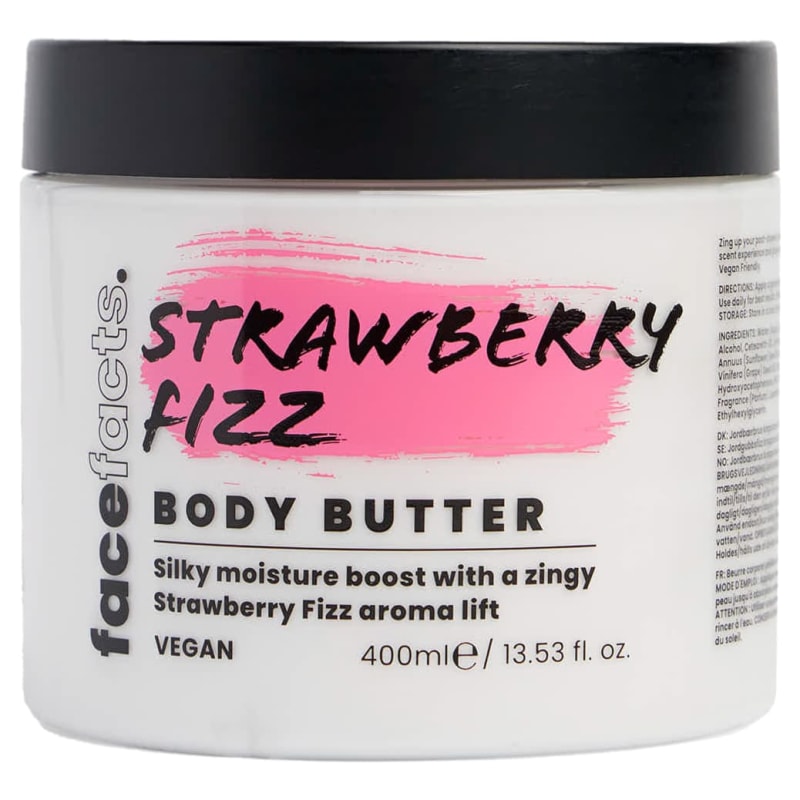 Face Facts Body Butter 400ml - Strawberry Fizz | Bodycare | B&M