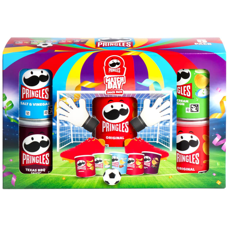 Pringles Match Day Snack Pack 5pk | Crisps | B&M