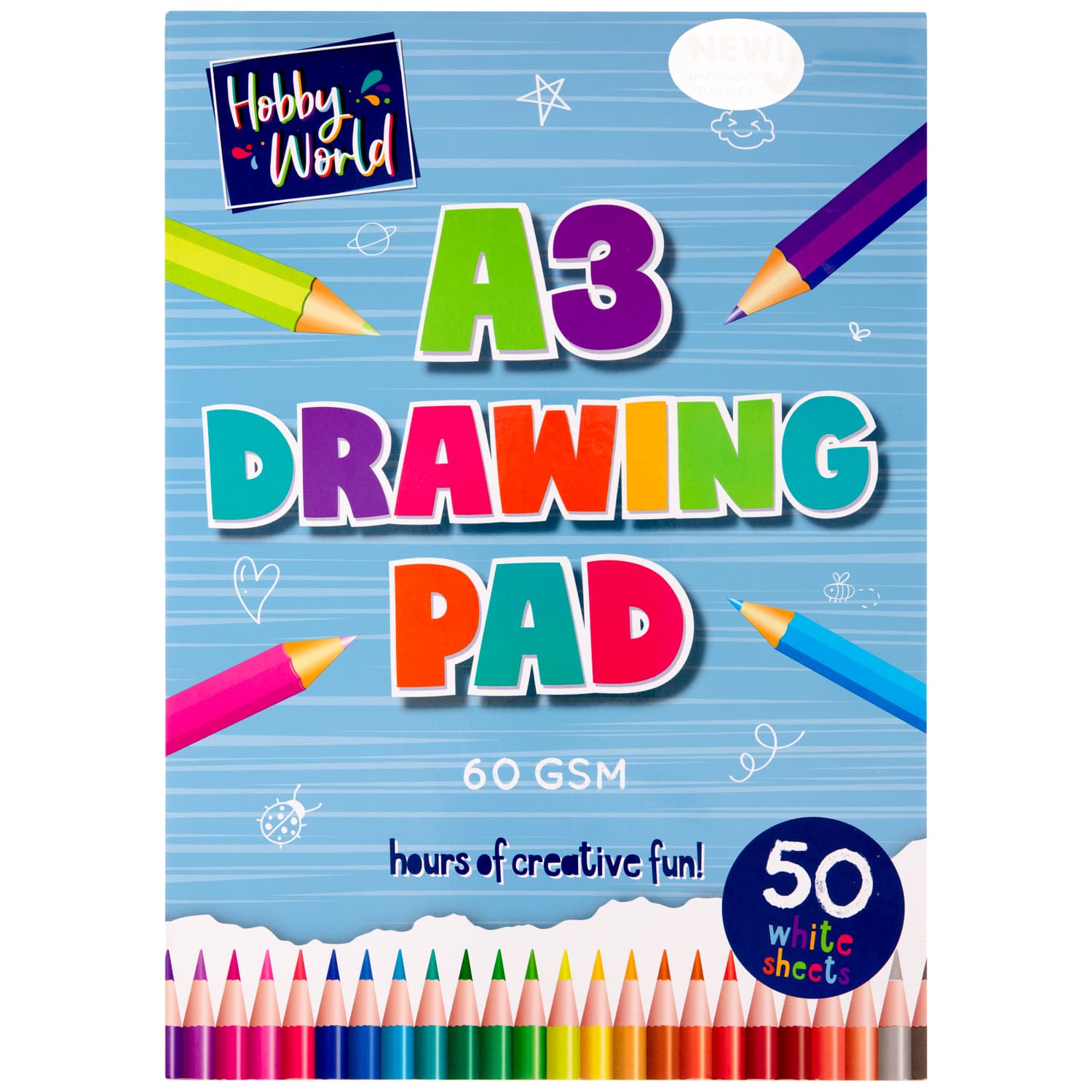 Hobby World A3 Drawing Pad | Craft & Design - B&M