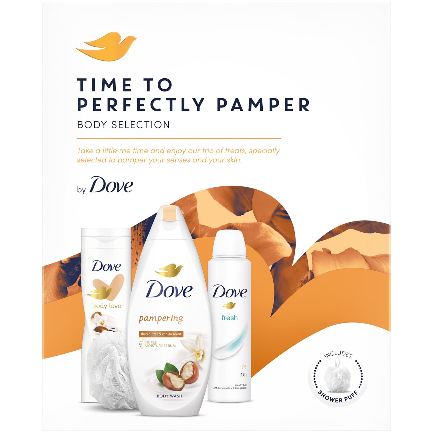 Offer BMStores Dove Time to Perfectly Pamper Body Selection