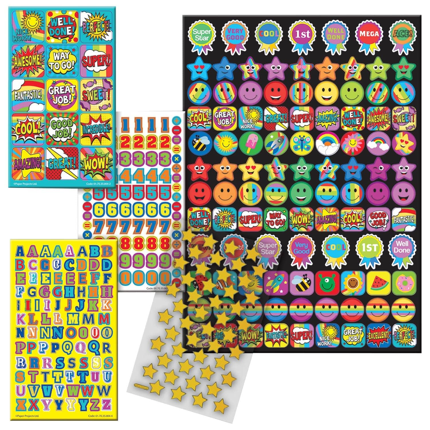 Reward Stickers Pack | Craft & Design Stationery - B&M