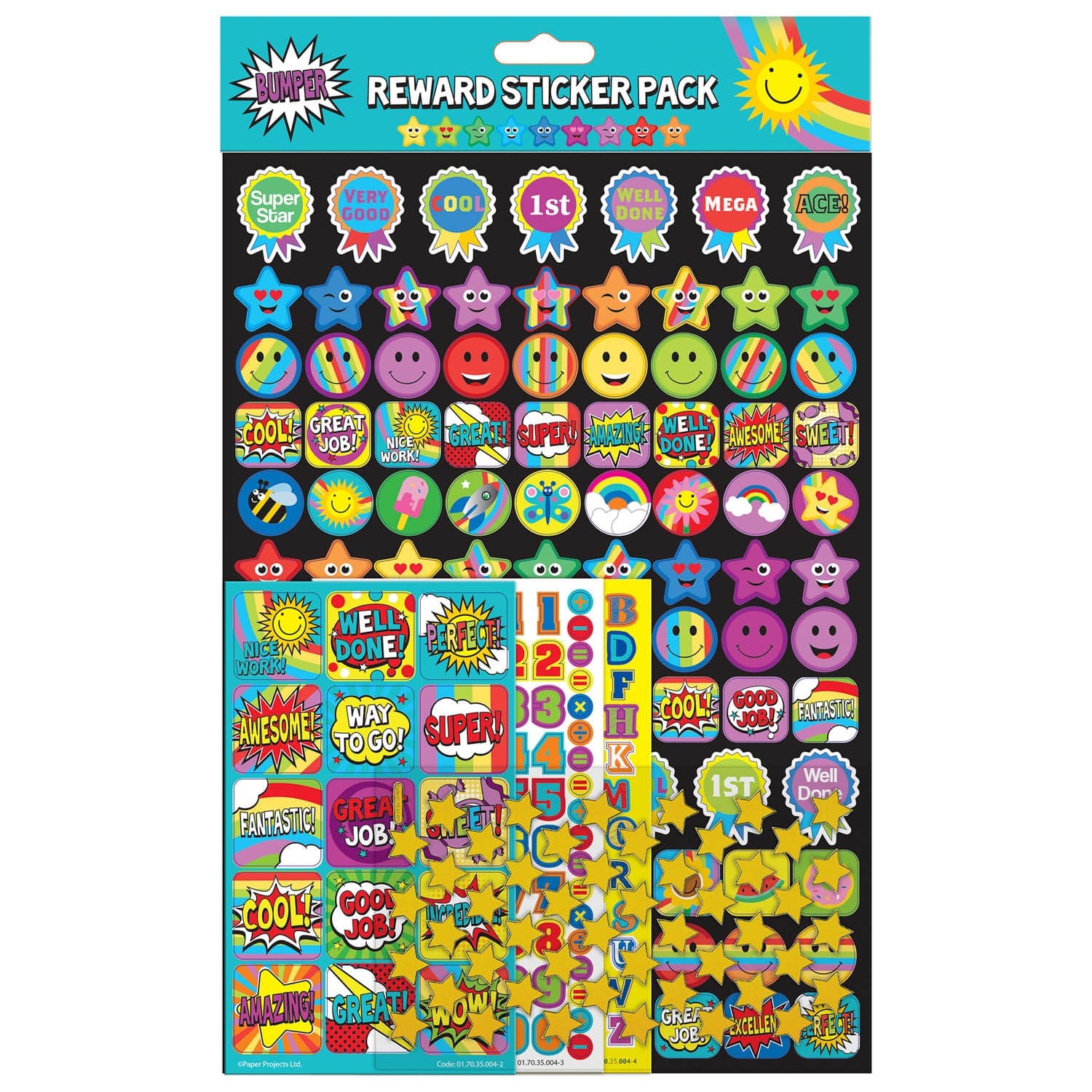 Reward Stickers Pack | Craft & Design Stationery - B&M