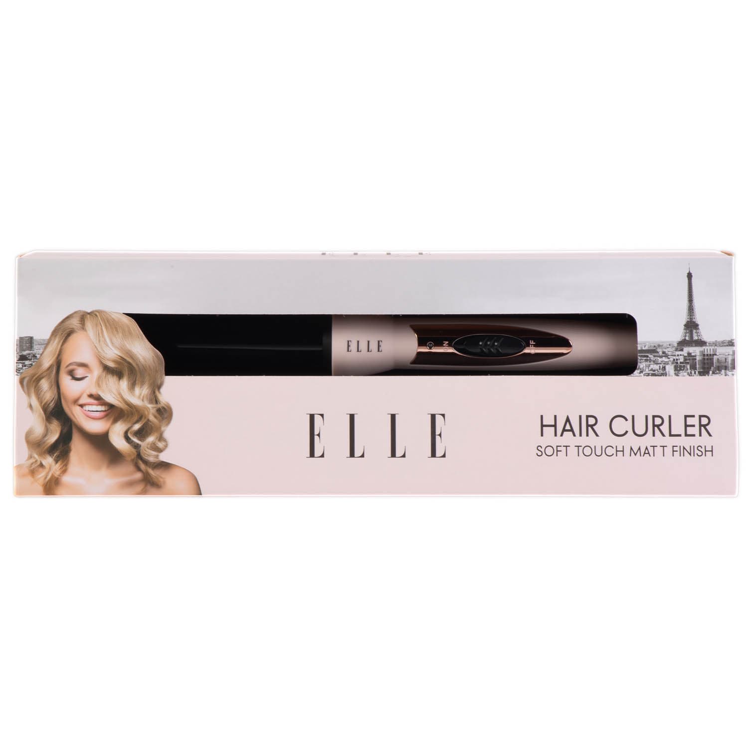 ELLE Hair Curler - Pink | Beauty Electricals - B&M Stores
