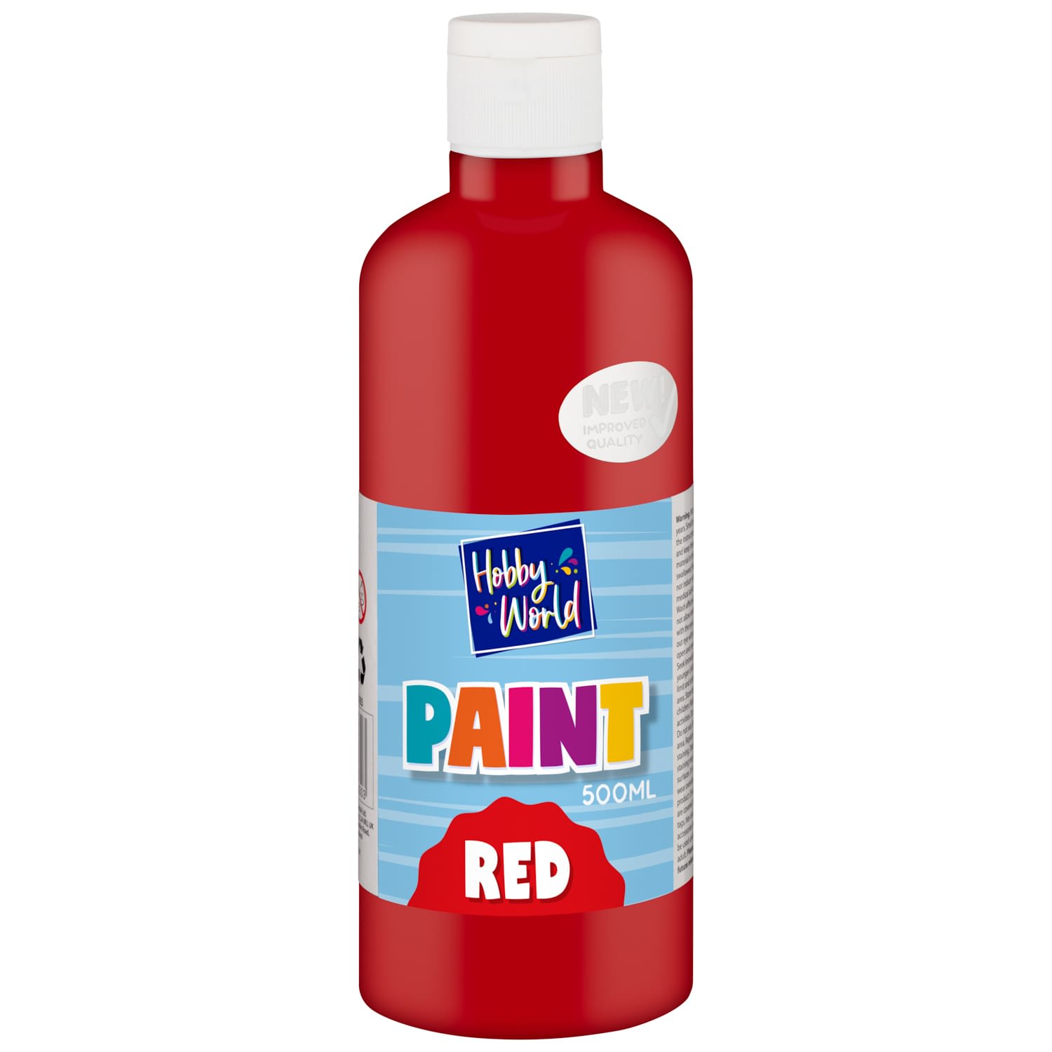 Paint 500ml - Red | Arts & Crafts Toys - B&M Stores