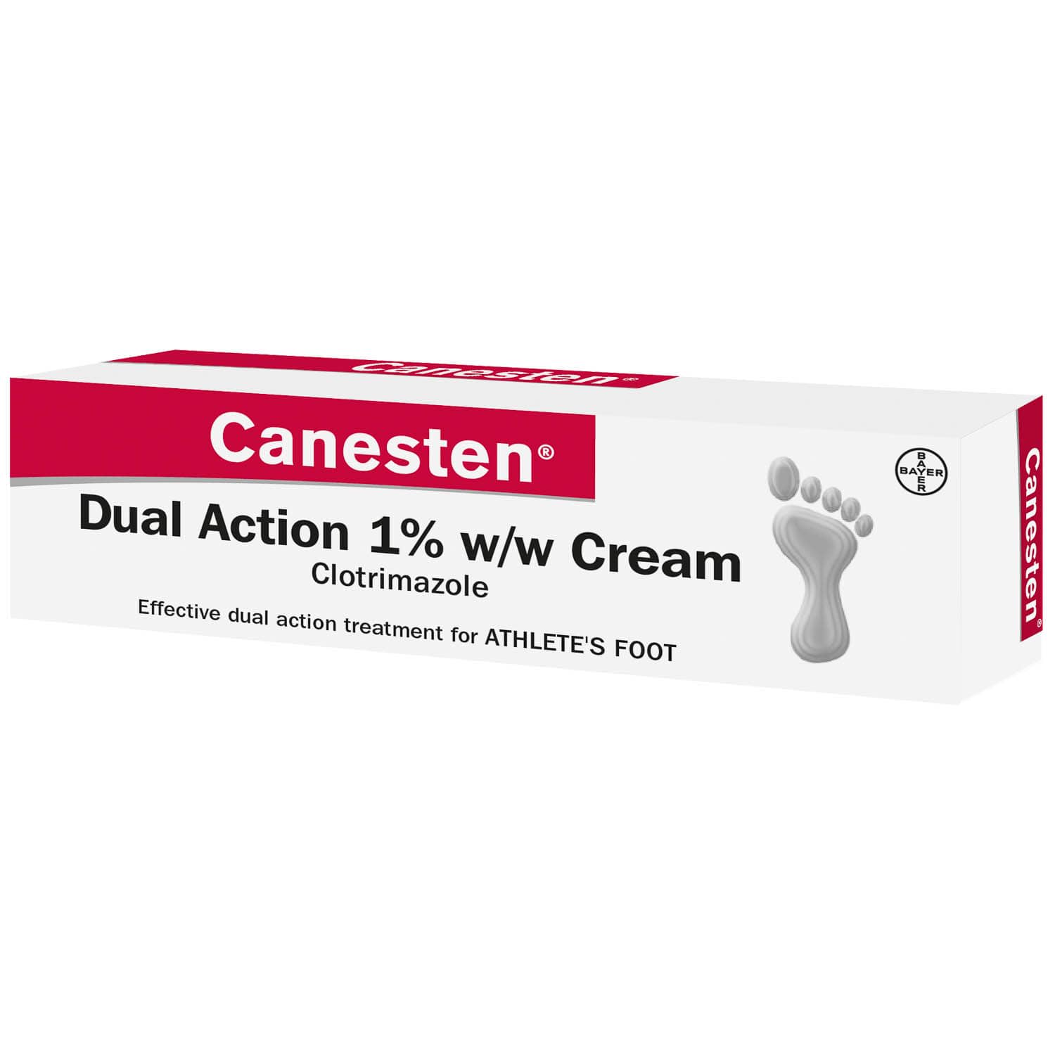 Canesten Dual Action Athlete's Foot Cream 15g | Footcare - B&M