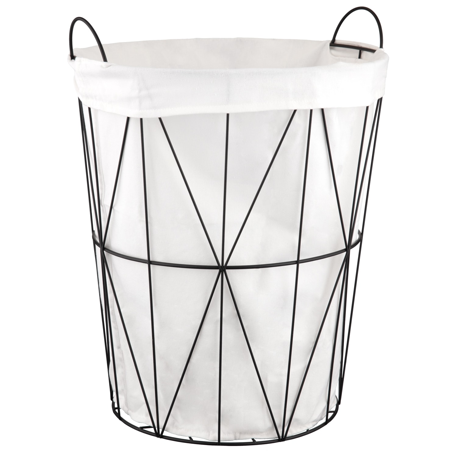 Offer BMStores Wire Laundry Hamper BMStores
