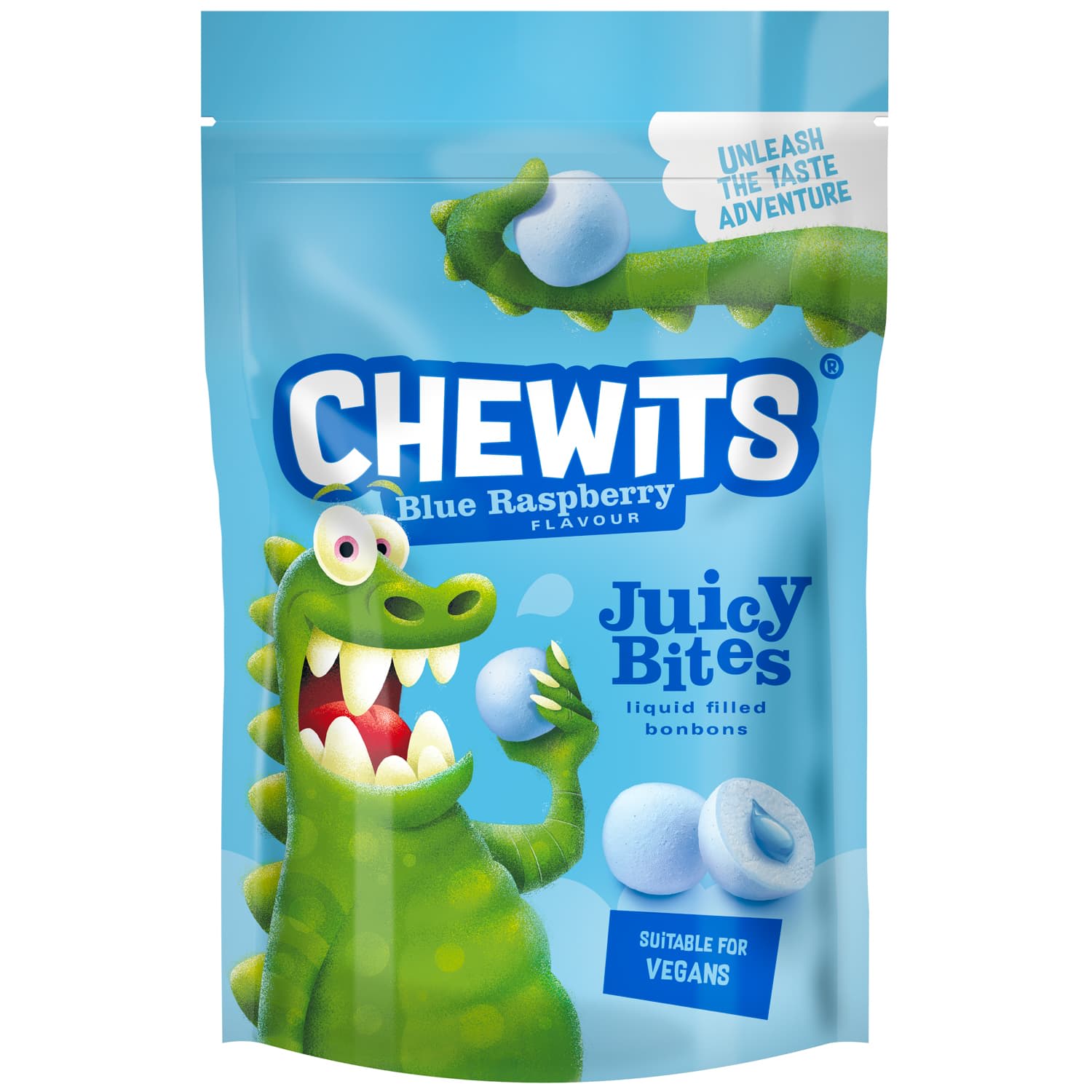 Chewits Bites 165g - Blue Raspberry | Sweet Multipacks | B&M Stores