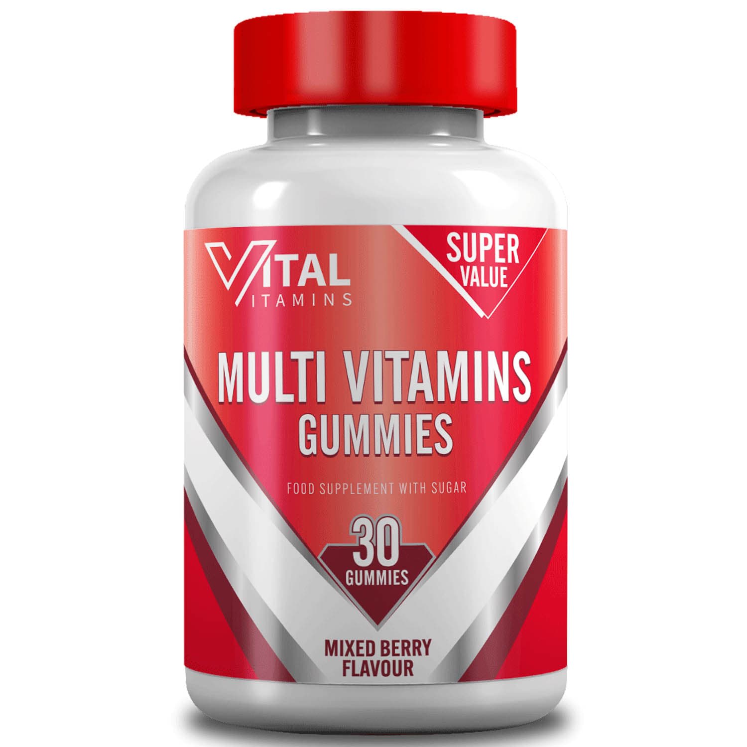 Vital Vitamins Multi Vitamins Gummies 30pk l Vitamins - B&M