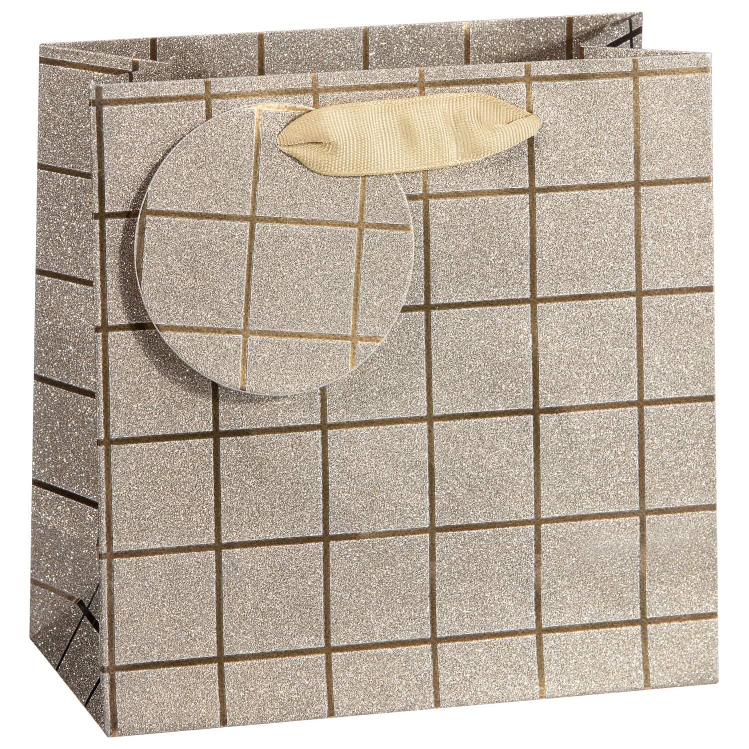 Luxury Gift Bag 3pk - Checkered | Gift Bags - B&M