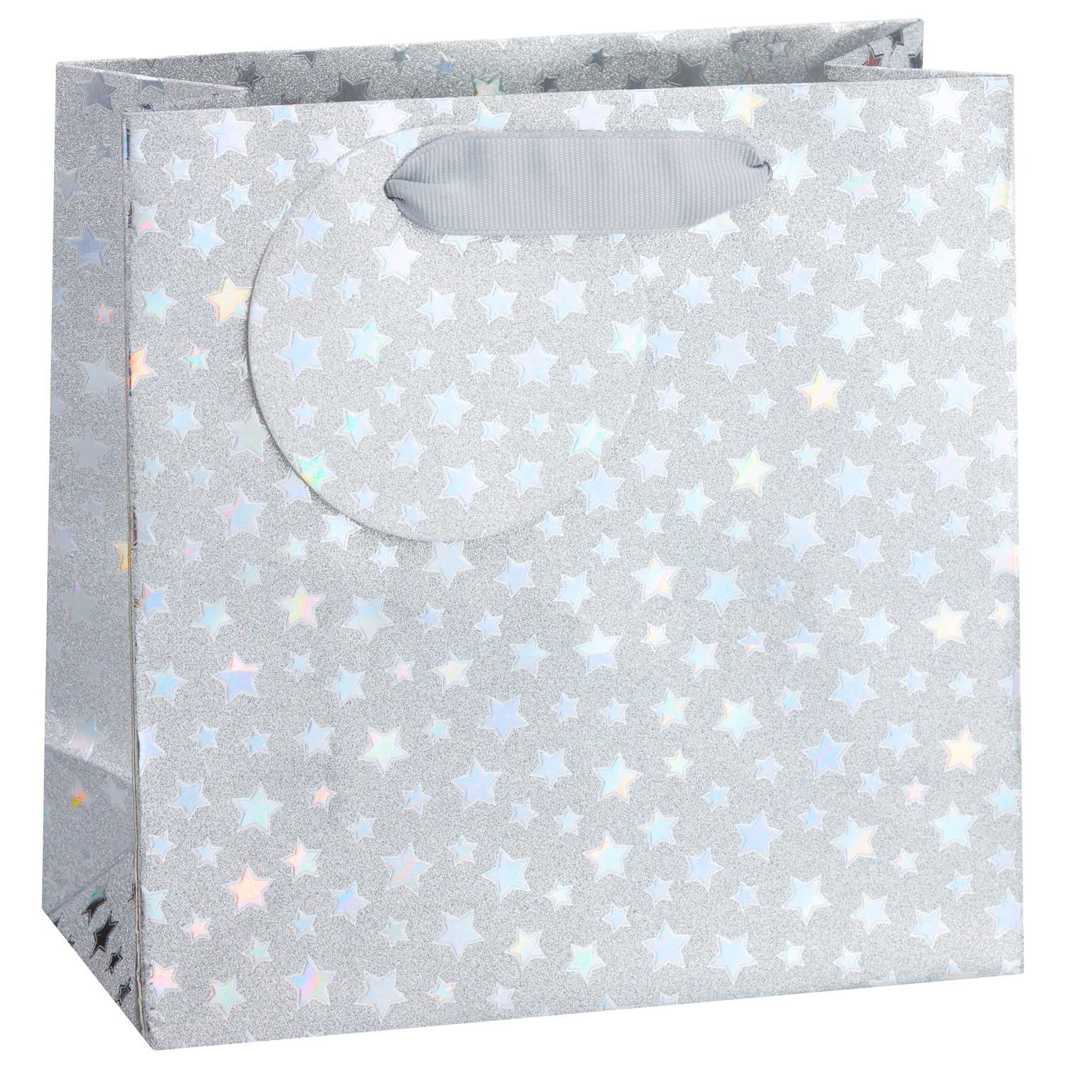 Glimmer Gift Bag 3pk - Silver | Gift Bags - B&M